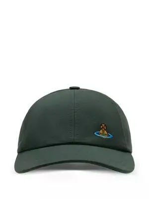 VIVIENNE WESTWOOD Orb-detail Baseball Cap - Green