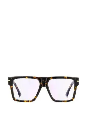 Victoria Beckham Square-frame Eyeglasses - Brown
