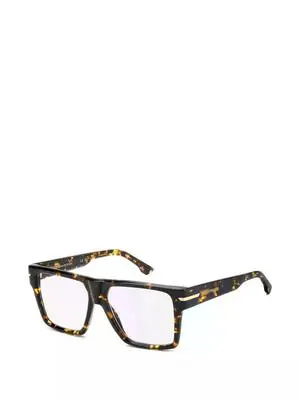 Victoria Beckham Square-frame Eyeglasses - Brown