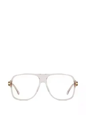 Victoria Beckham Pilot-frame Glasses - Grey