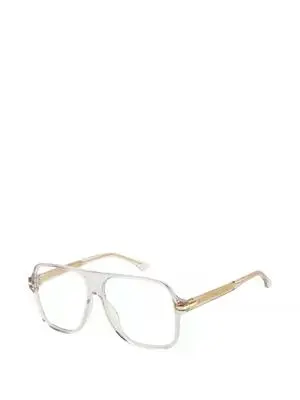 Victoria Beckham Pilot-frame Glasses - Grey
