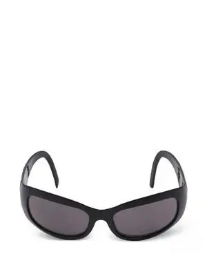 Fendi Oval-frame Sunglasses - Black