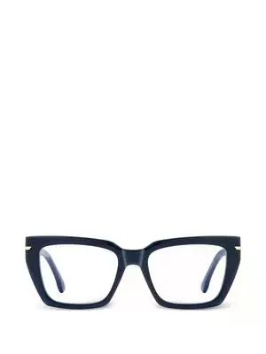 Victoria Beckham Square-frame Eyeglasses - Blue