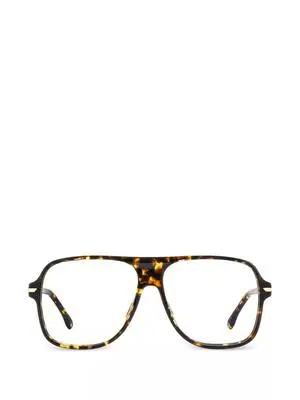 Victoria Beckham Pilot-frame Glasses - Brown