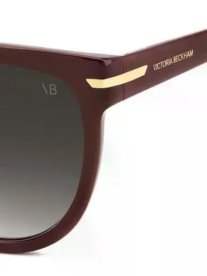 Victoria Beckham Pilot Frame Sunglasses - Brown