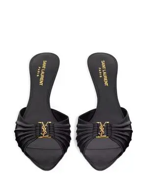 Saint Laurent Logo-plaque Sandals