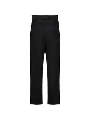 Khaite Rae Stepped-hem Trousers