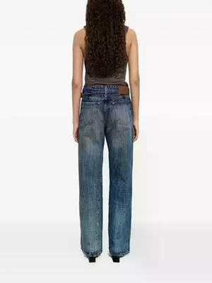Our Legacy Treble Cut Wide-leg Jeans - Blue