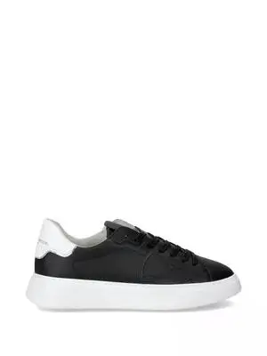 Philippe Model Contrasting-trim Sneakers - Black