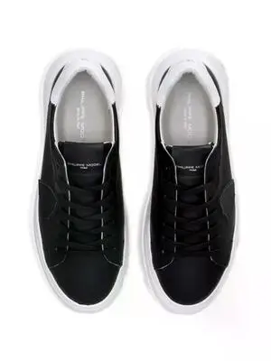 Philippe Model Contrasting-trim Low-top Sneakers