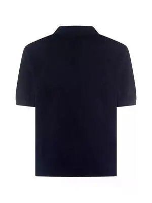 04651 / A TRIP IN A BAG Terry Johnny Short Sleeve Polo Shirt