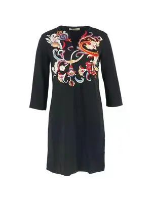Etro Paisley-motif Minidress - Black