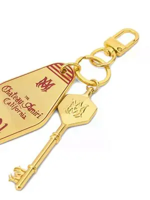 Amiri Logo-embossed Keyring