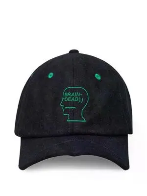 BRAIN DEAD Logo-embroidered Baseball Cap