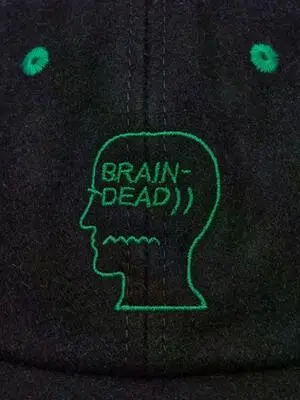 BRAIN DEAD Logo-embroidered Baseball Cap