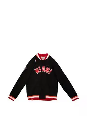Mitchell & Ness Appliquéd Lightweight Jacket - Black