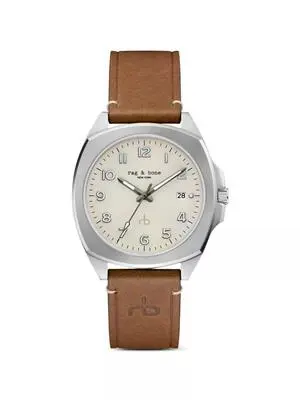 RAG & BONE WATCHES Bleeker 40mm Watch - Neutrals