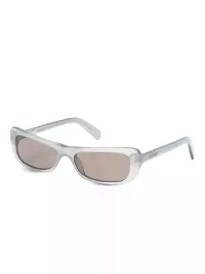 Jacquemus Capri Rectangle-frame Sunglasses
