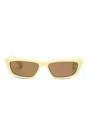 Jacquemus Trapezi Sunglasses - Yellow