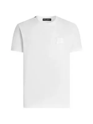Dolce & Gabbana Logo-appliqué T-shirt - White