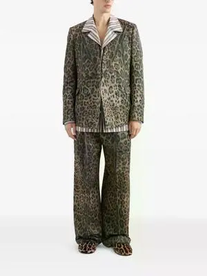 Dolce & Gabbana Leopard-print Trousers