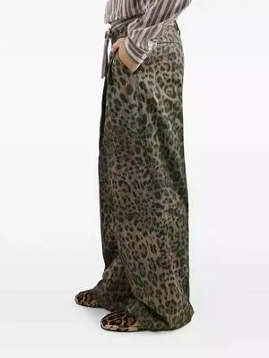 Dolce & Gabbana Leopard-print Trousers