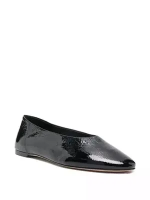 TOTEME Slip Naplack Ballerinas - Black
