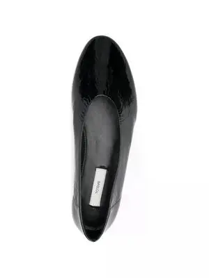 TOTEME Slip Naplack Ballerinas - Black