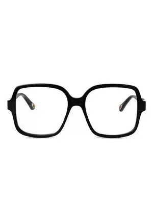 Chloé Square-frame Glasses - Black