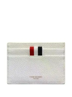 Thom Browne Hector-motif Card Holder - White