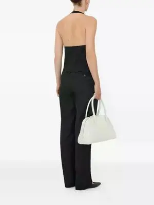 Loulou De Saison Sami Halter-neck Top - Black