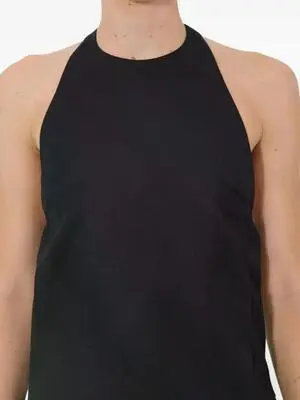 Loulou De Saison Sami Halter-neck Top - Black