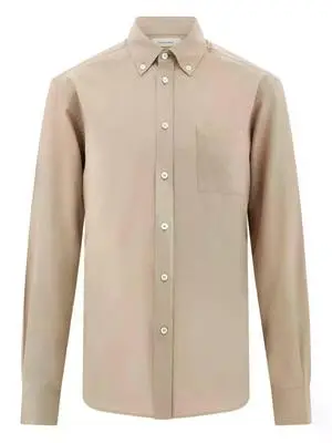 FERRAGAMO Patch-pocket Shirt - Neutrals
