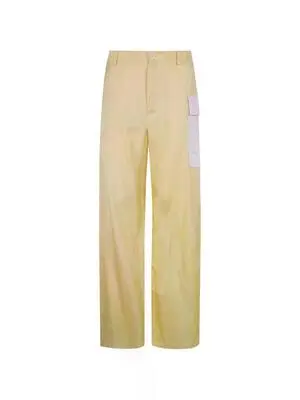 Marni Pocket Trousers - Yellow