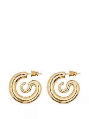 PANCONESI Small Serpent Hoop Earrings - Gold