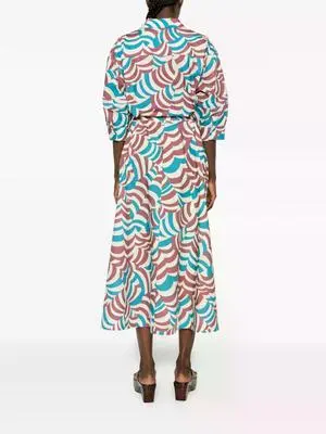 Marni Printed Midi Dress