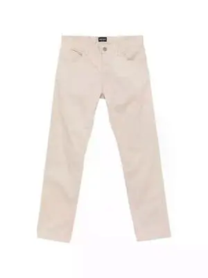 Giorgio Armani Straight-leg Trousers - Neutrals