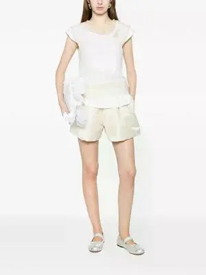 Simone Rocha Layered Lace-trim T-shirt