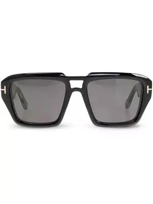 TOM FORD Pilot-frame Sunglasses - Black