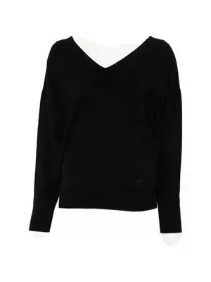 TOM FORD V-neck Sweater - Black