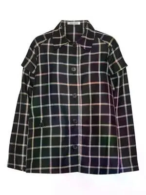 Henrik Vibskov Checked Shirt - Black