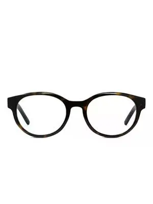 Givenchy Oval-frame Glasses - Black