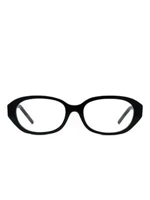 Givenchy Oval-frame Glasses - Black