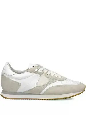 Philippe Model Blville Perforated Low Trainers - White
