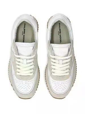 Philippe Model Blville Perforated Low Top Trainers