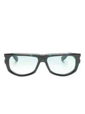 Dita Pridm Geometric-frame Sunglasses - Black