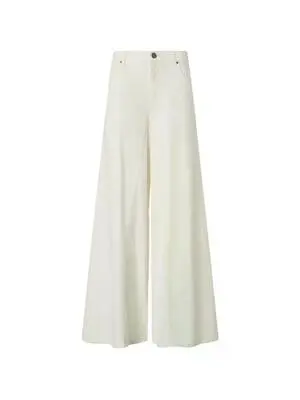 Pinko Wide-leg Jeans - Neutrals