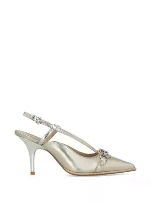 Pinko Slingback-strap Pumps - Gold