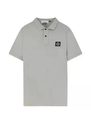 Stone Island Logo-patch Polo Shirt