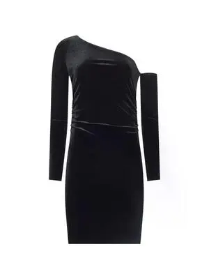 L'Agence Lynne One-shoulder Mini Dress
